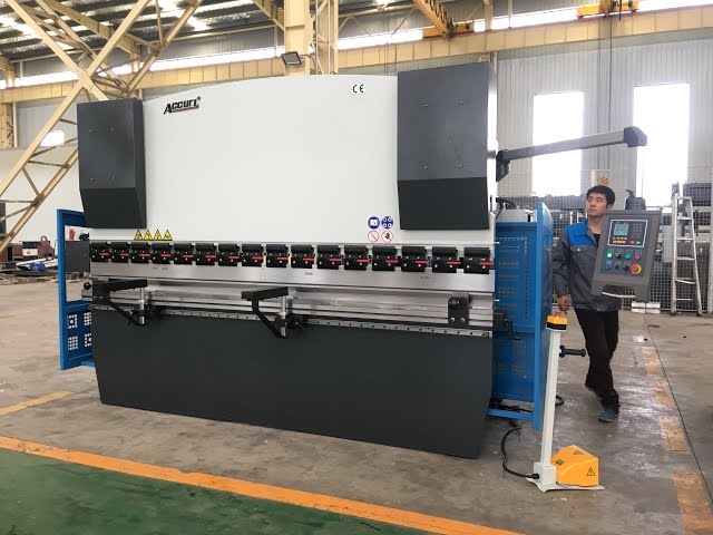 Mesin bending 125ton sheet untuk stainless steel forming - ACCURL