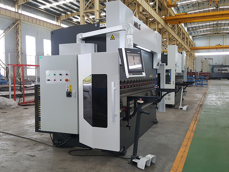 mesin bending baja otomatis untuk plat besi lembaran hidrolik tekan rem ...